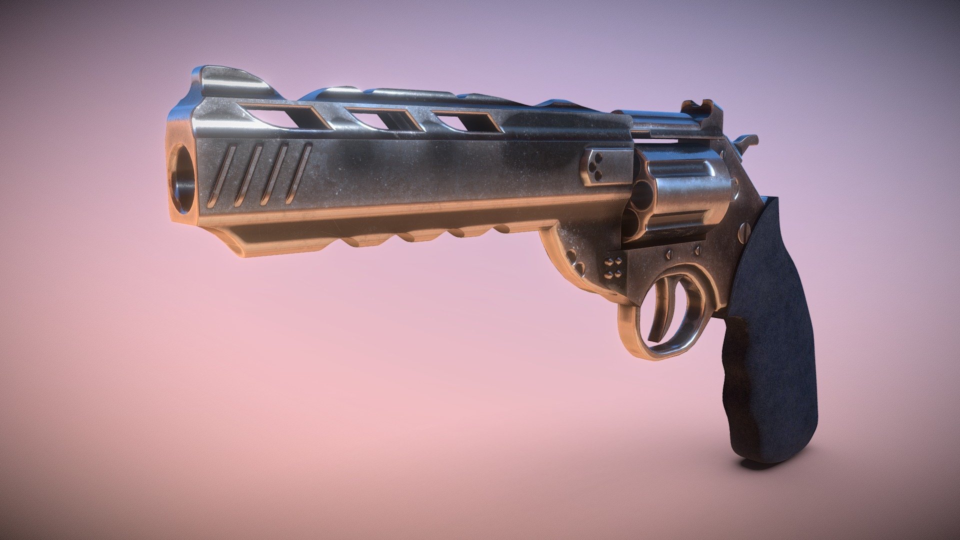 Revolver - 3D model by JDReach [a3a18d8] - Sketchfab