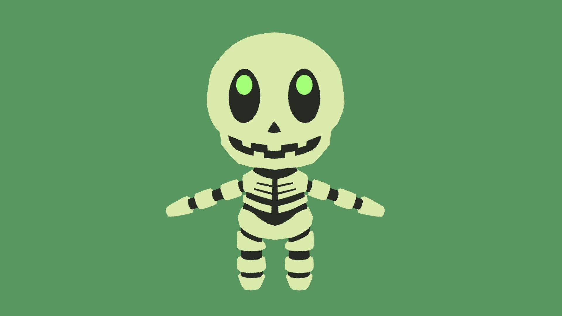 Skeleton Kid - 3D model by HydroCosmo (@HydroCosmos) [a3a20d2] - Sketchfab