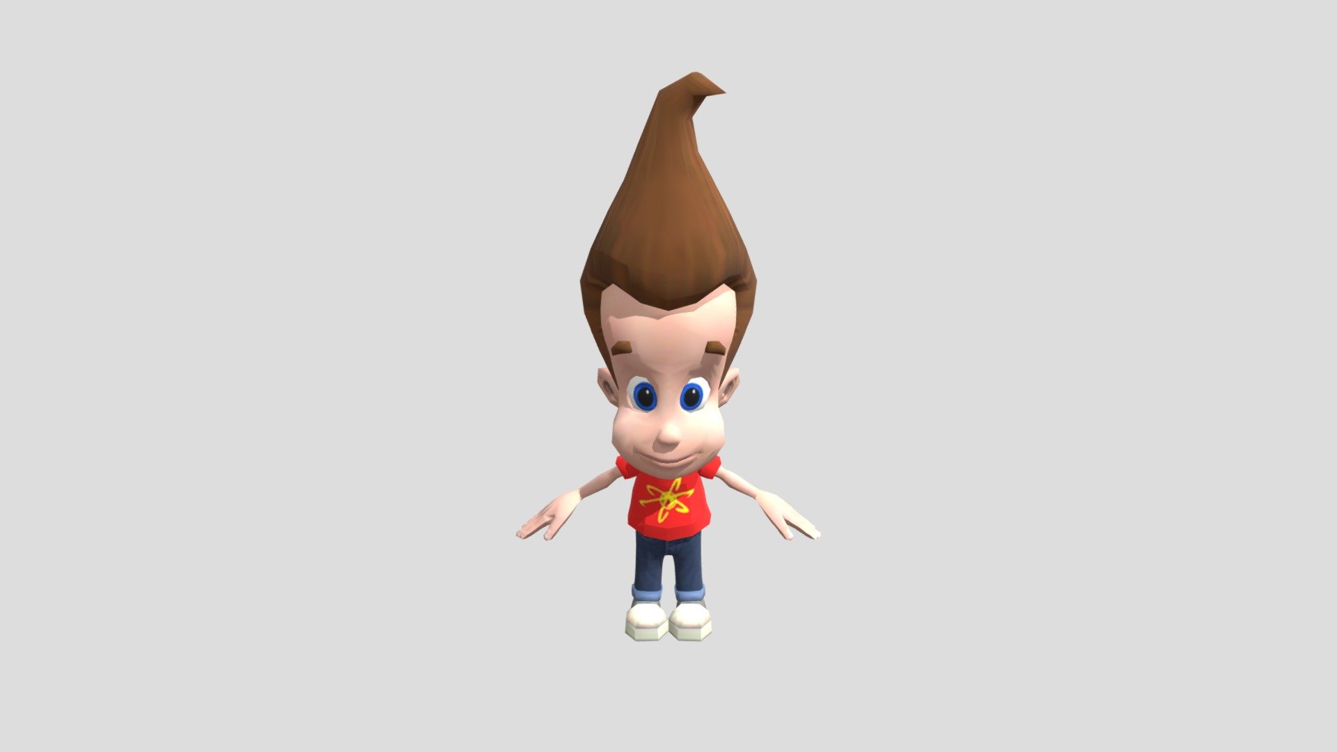 Jimmy Neutron - Download Free 3D model by Guilherme Navarro (@guinavarro.al) [a3a2a2a] - Sketchfab