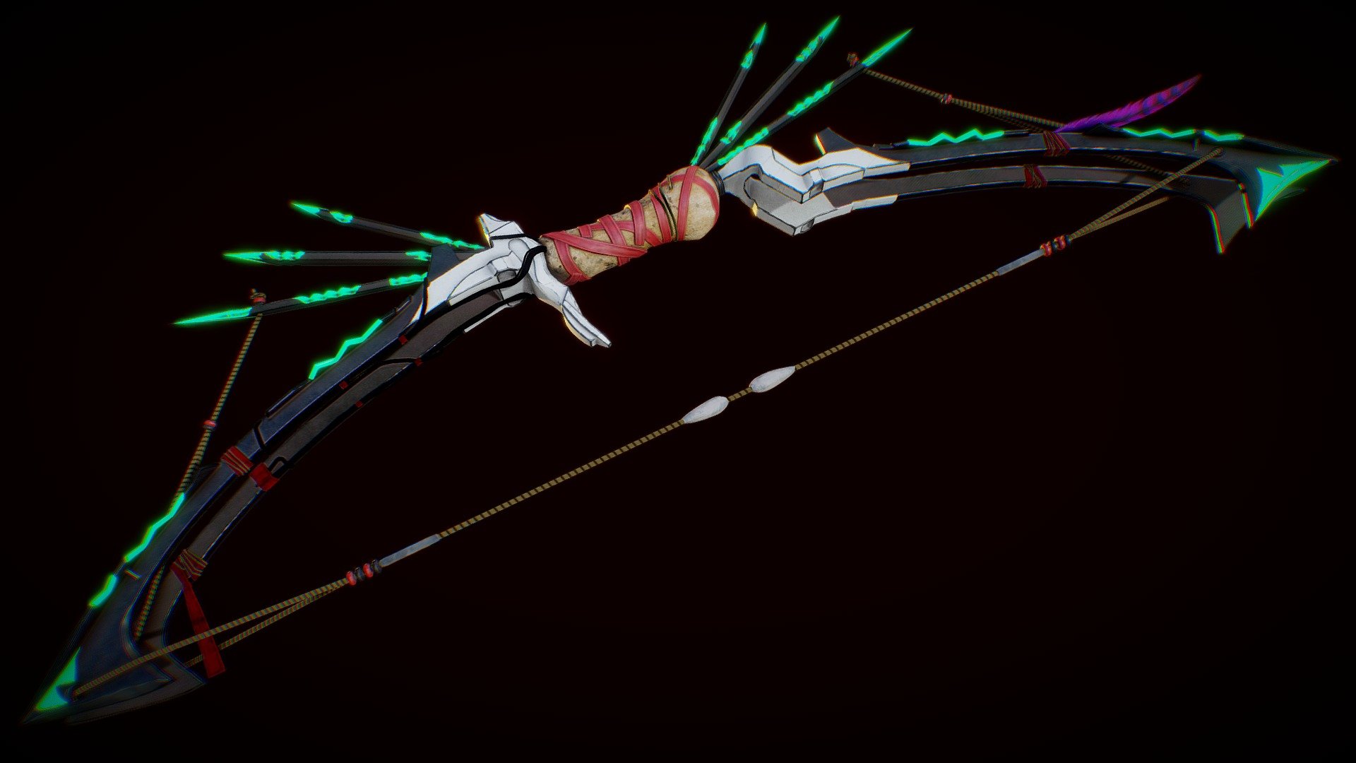 Hunter bow HORIZON ZERO DAWN - 3D model by (v•Ä•₼.P•†•R•È) (@nagi2427 ...