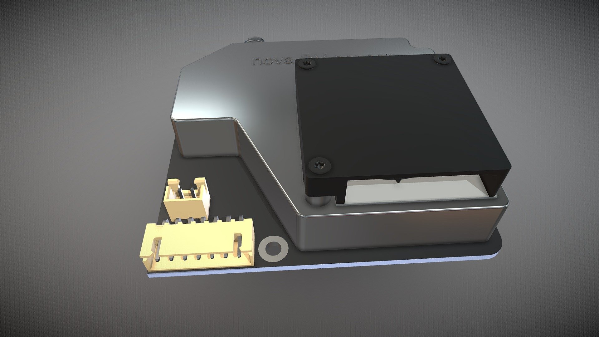 Nova fitness sensor aansluiten op de NodeMCU - 3D model by Stichting ...