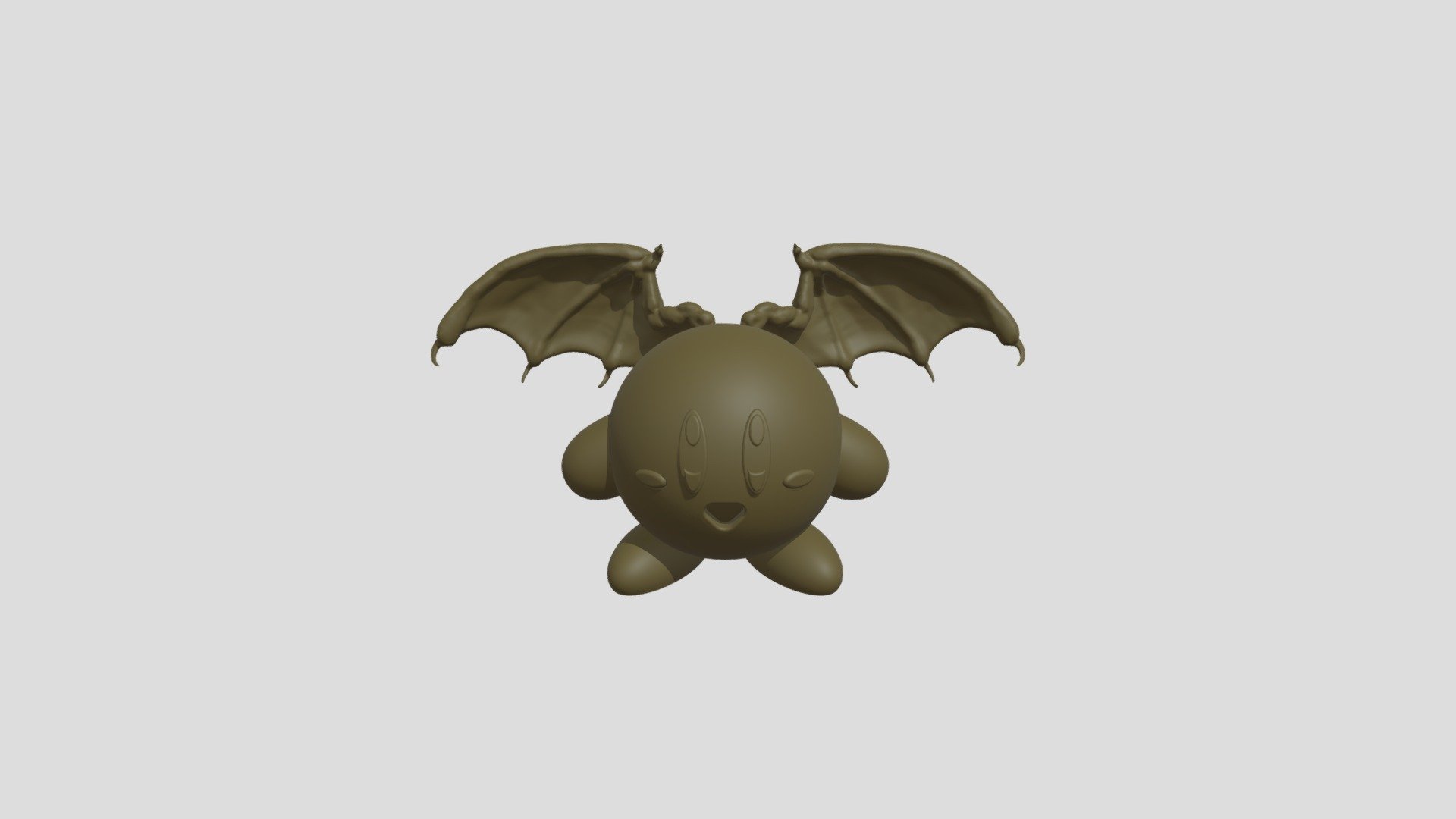 Bat Kirby - 3D model by bateramangaka [a3a4409] - Sketchfab