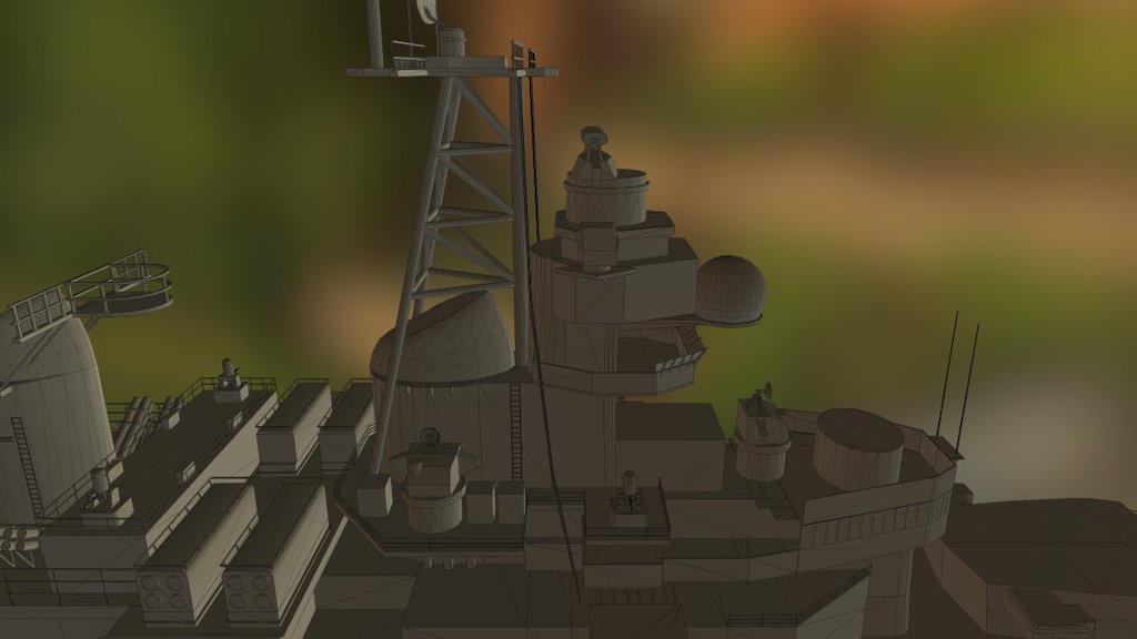 1991 Version-Battleship-IOWA class - 3D model by 553biller [a3a49af ...