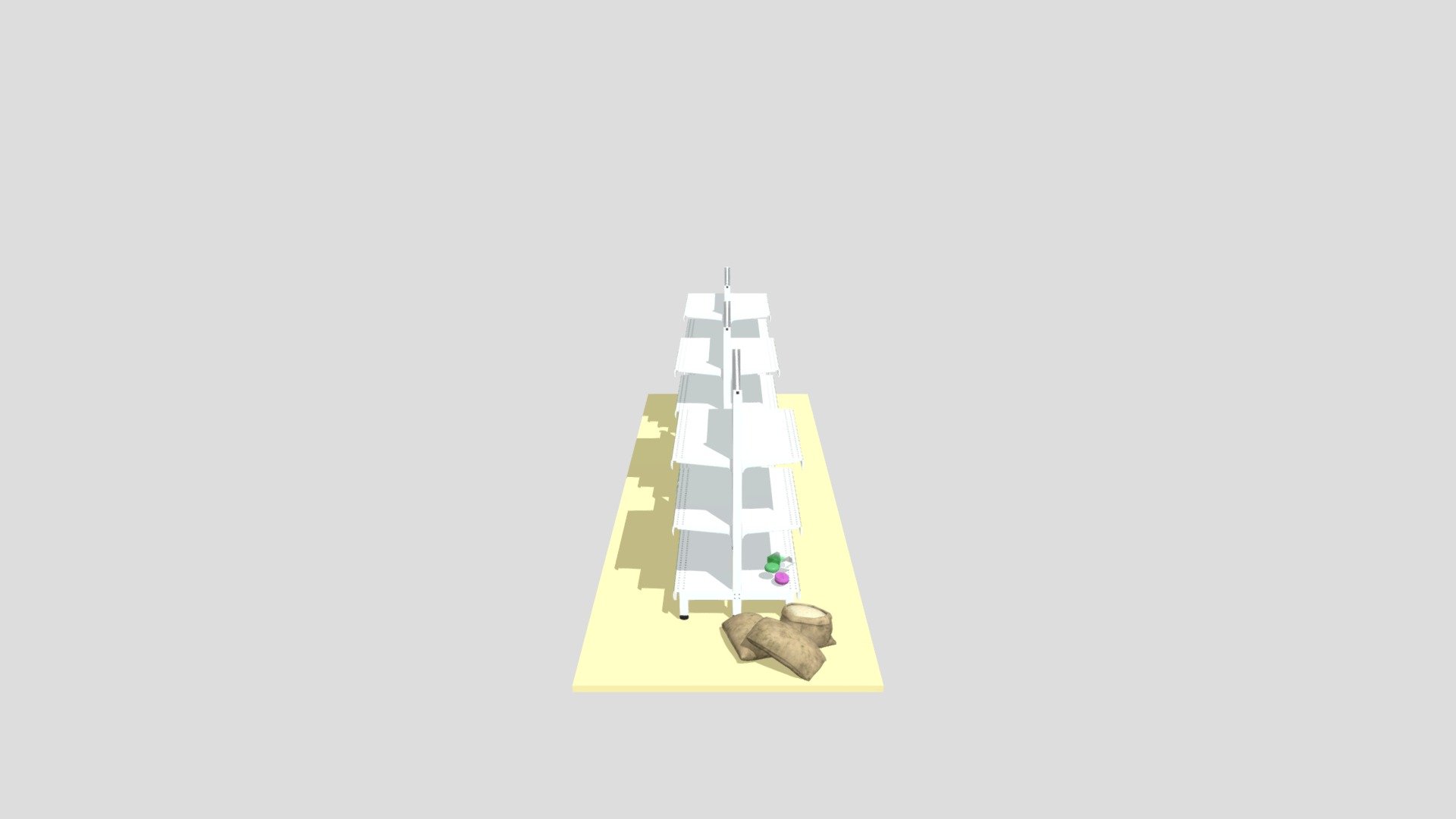Rak Toko - Download Free 3D model by oktadimi [a3a52d5] - Sketchfab