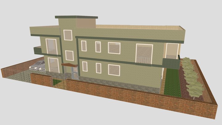 Two-storey-house 3D models - Sketchfab