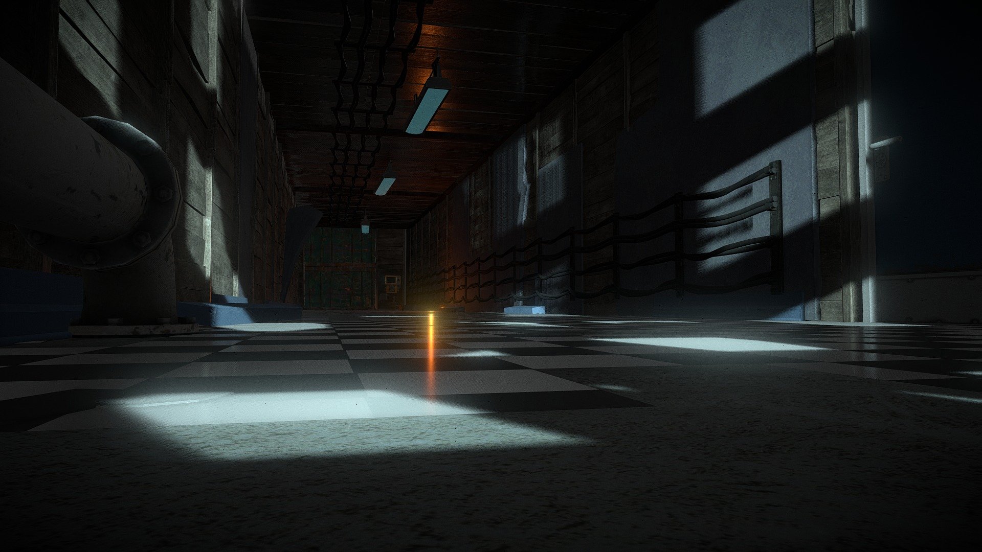 Fnaf Ruin Old Mimic Halls - Download Free 3D model by skylajade69 ...