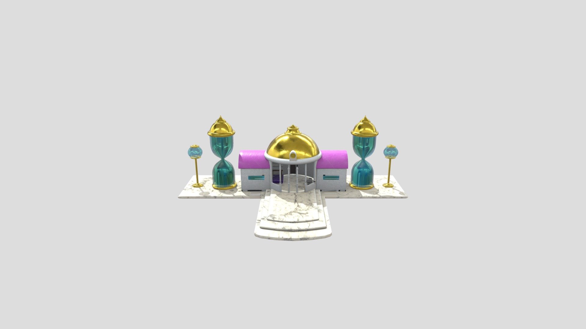 La Habitacion Del Tiempo - 3D model by Fube1971 [a3a616d] - Sketchfab