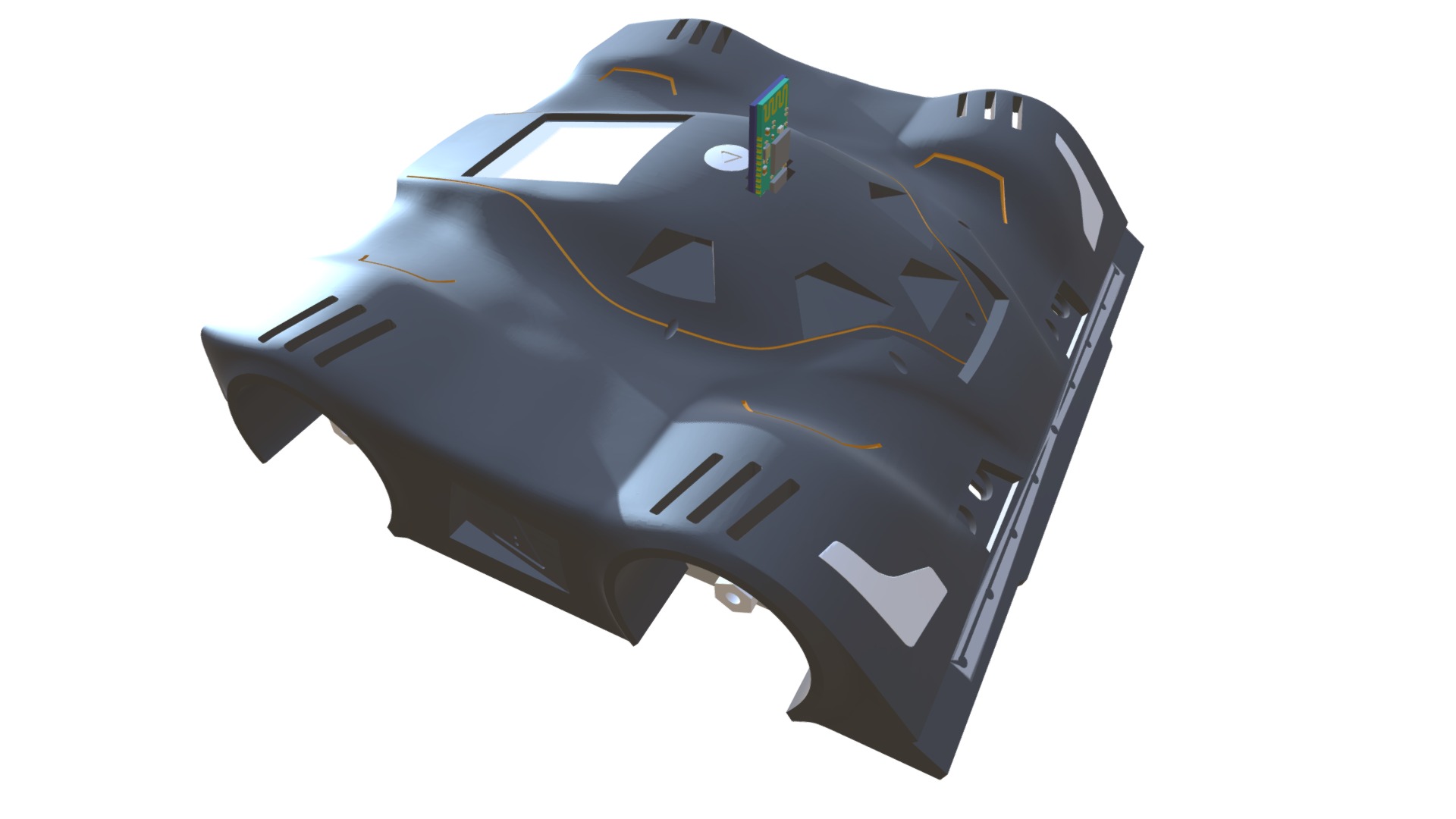 Smaug Sumobot - 3D model by sgomezpaz [a3a7076] - Sketchfab
