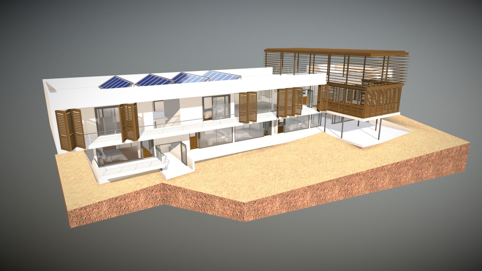 Best Residence - 3D model by thedrawingboardinc [a3a71bd] - Sketchfab