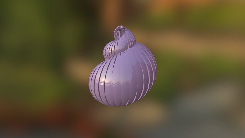 Seashell Model 1 - 3D model by 3DPrinting.atoa (@3d.atoa) [a3a7c88 ...