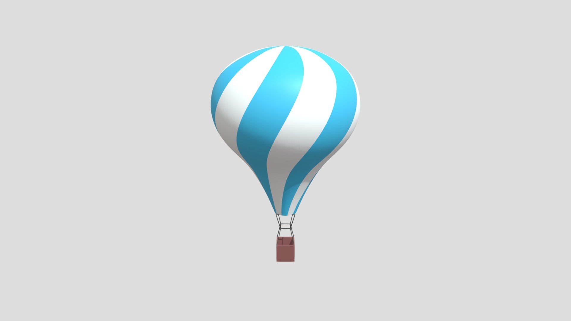 Hot Air Balloon - Download Free 3D model by Akinremi [a3a8a6a] - Sketchfab