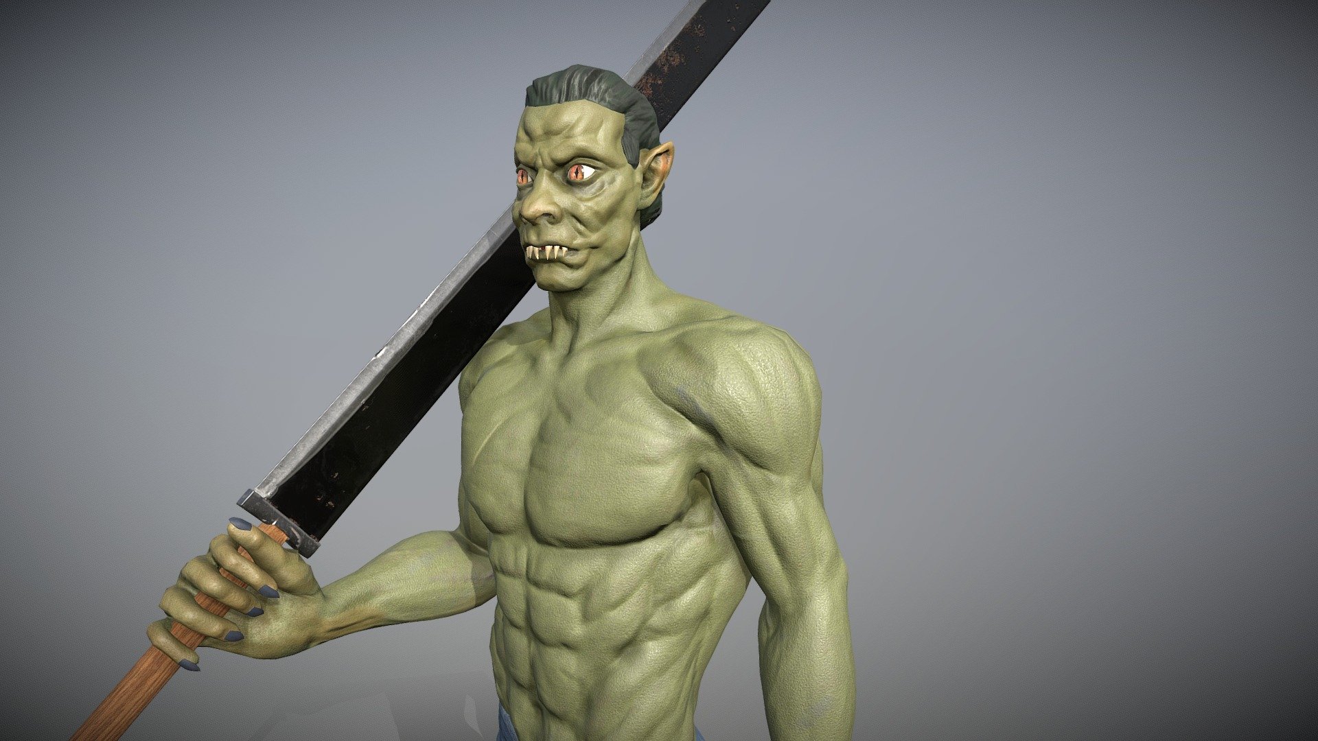 Orco #01 - Buy Royalty Free 3D model by rmarinas [a3a9670] - Sketchfab ...