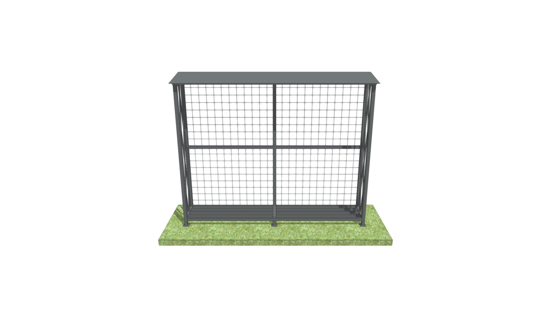 Дровник 2 - 3D model by Виталий Кузьменко (@vitosnova) [a3ad823 ...