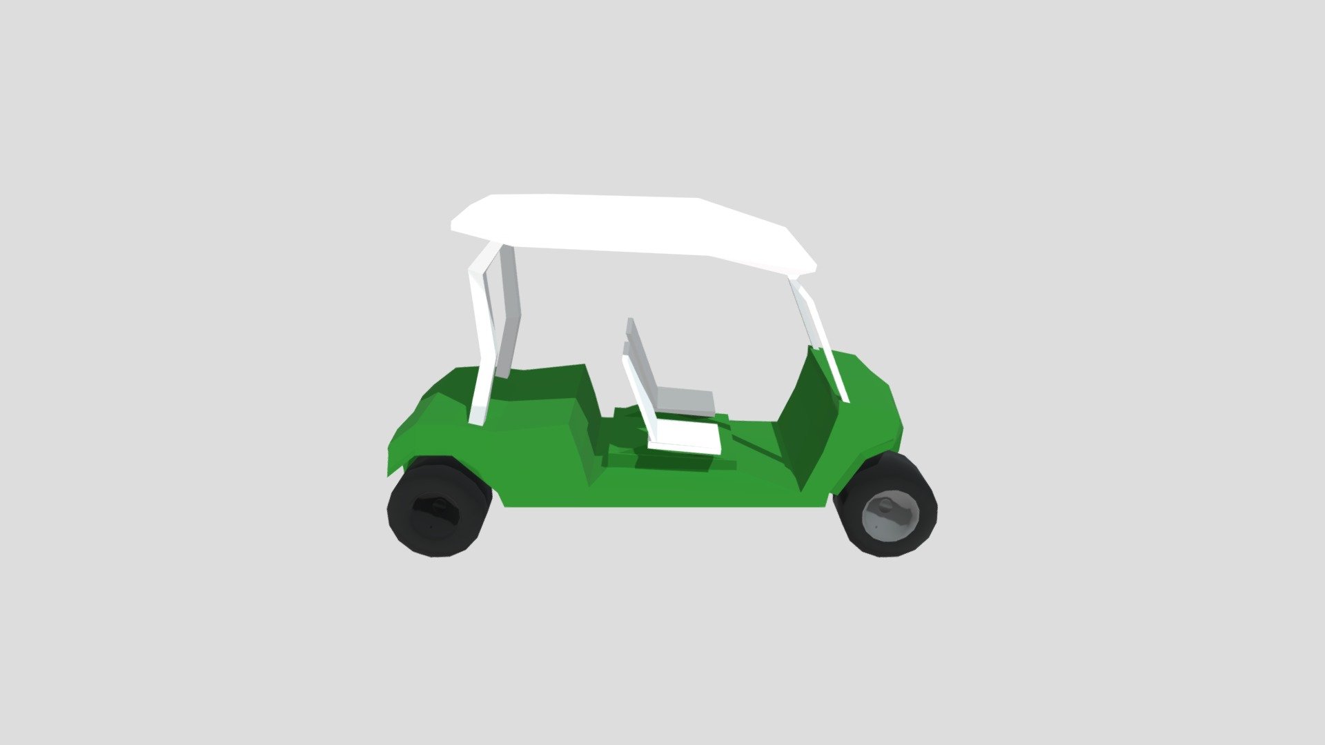 Golf Cart - Download Free 3D model by gonrath [a3adc3d] - Sketchfab