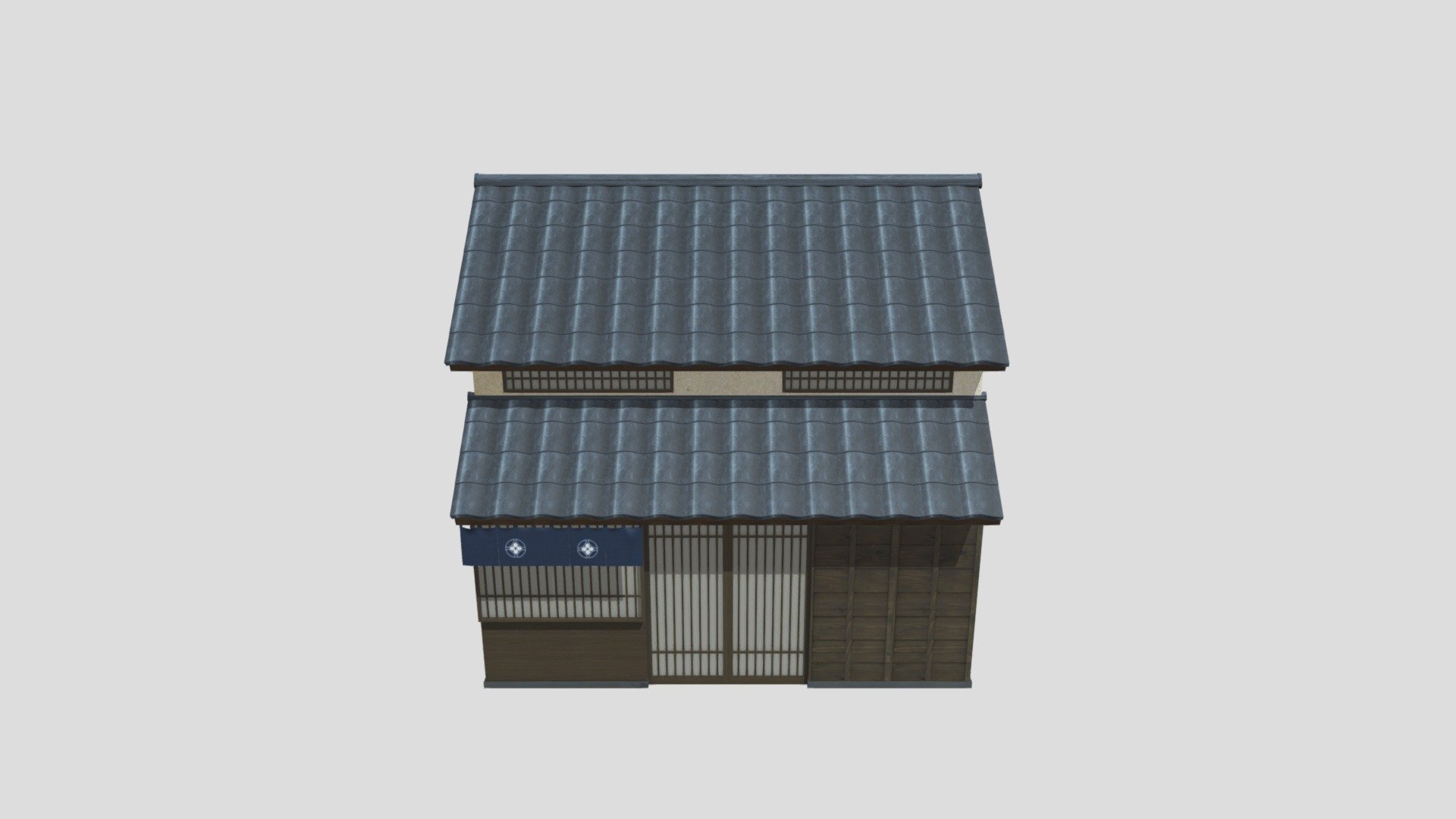 Edo House 01 - 3D model by usamaru1230 [a3aefae] - Sketchfab
