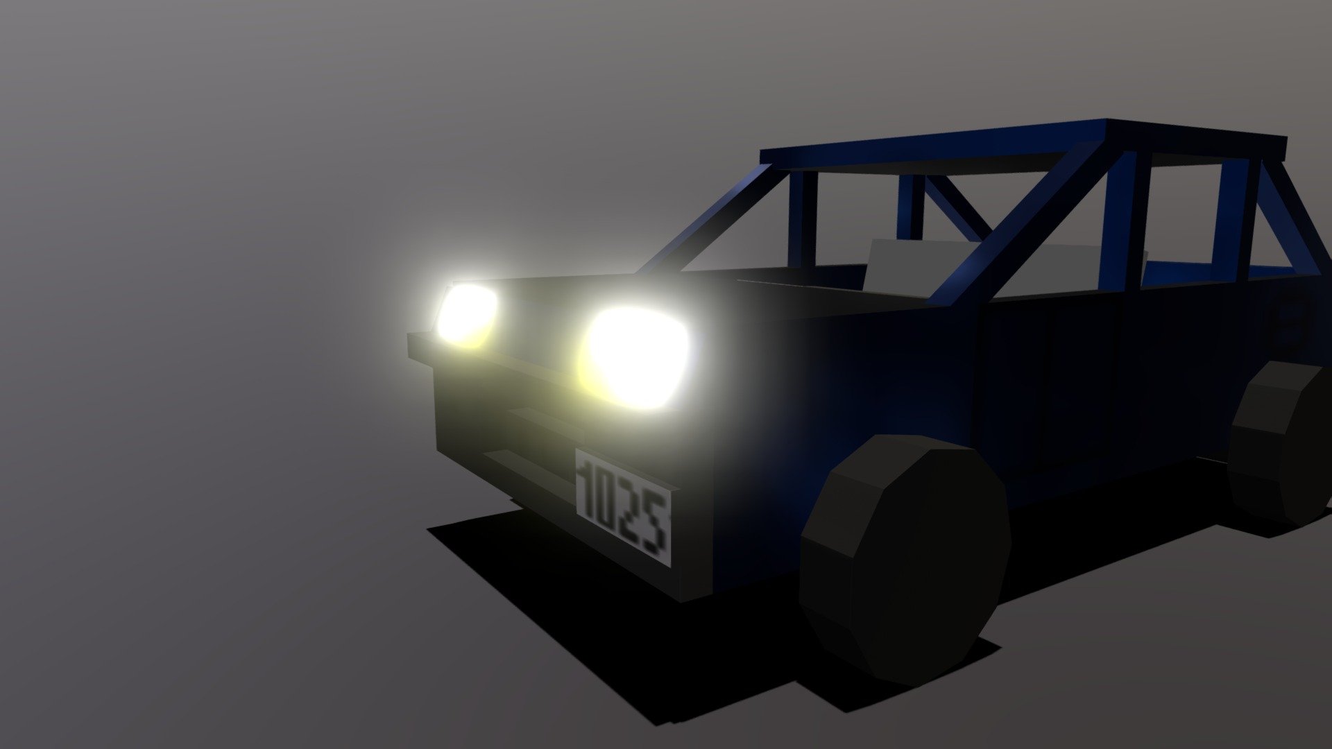Blue Car - Download Free 3D model by Focoed Iskaosd ...