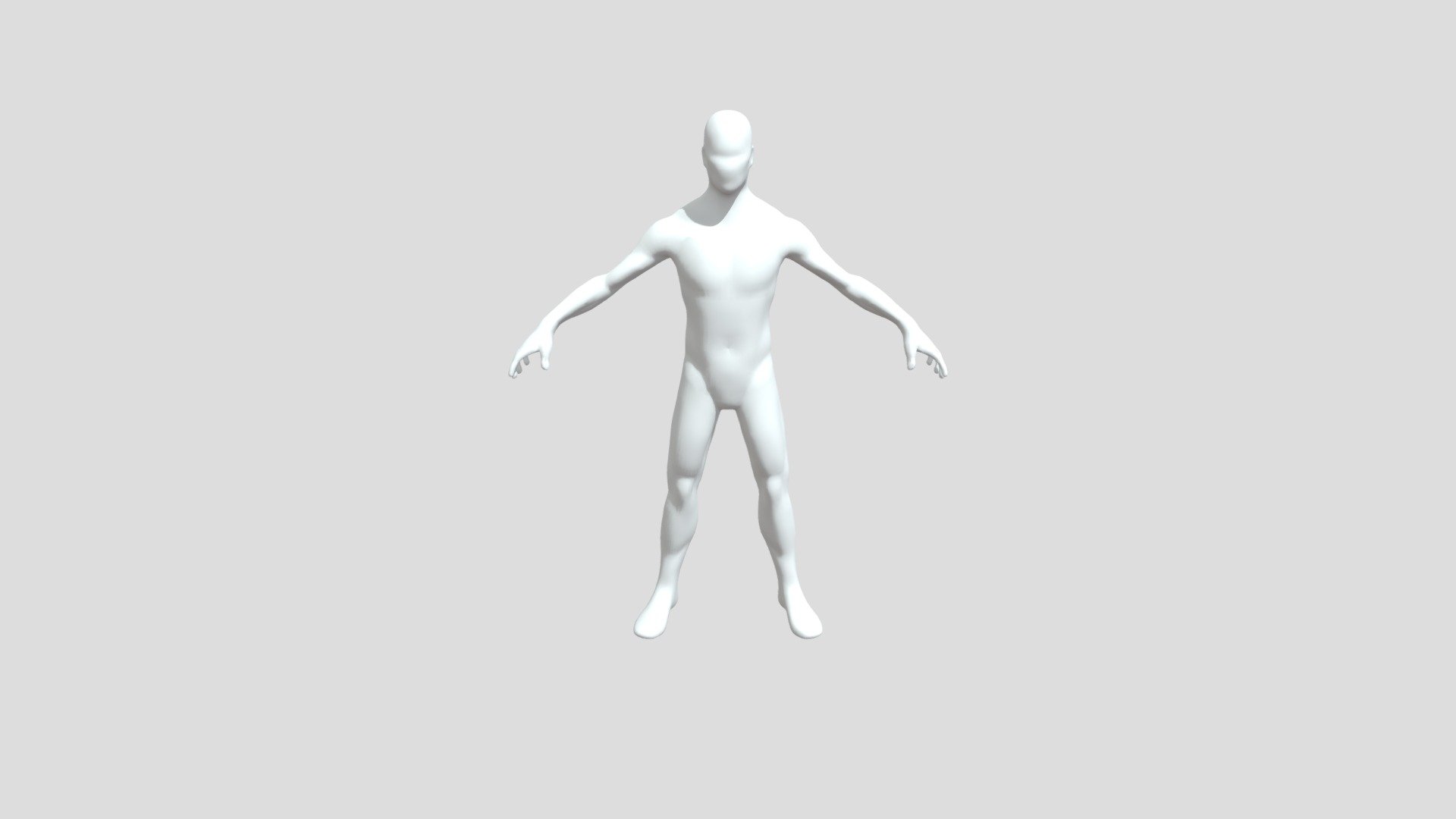Rigged Human Structure - Download Free 3D model by khatarnak_gaming ...