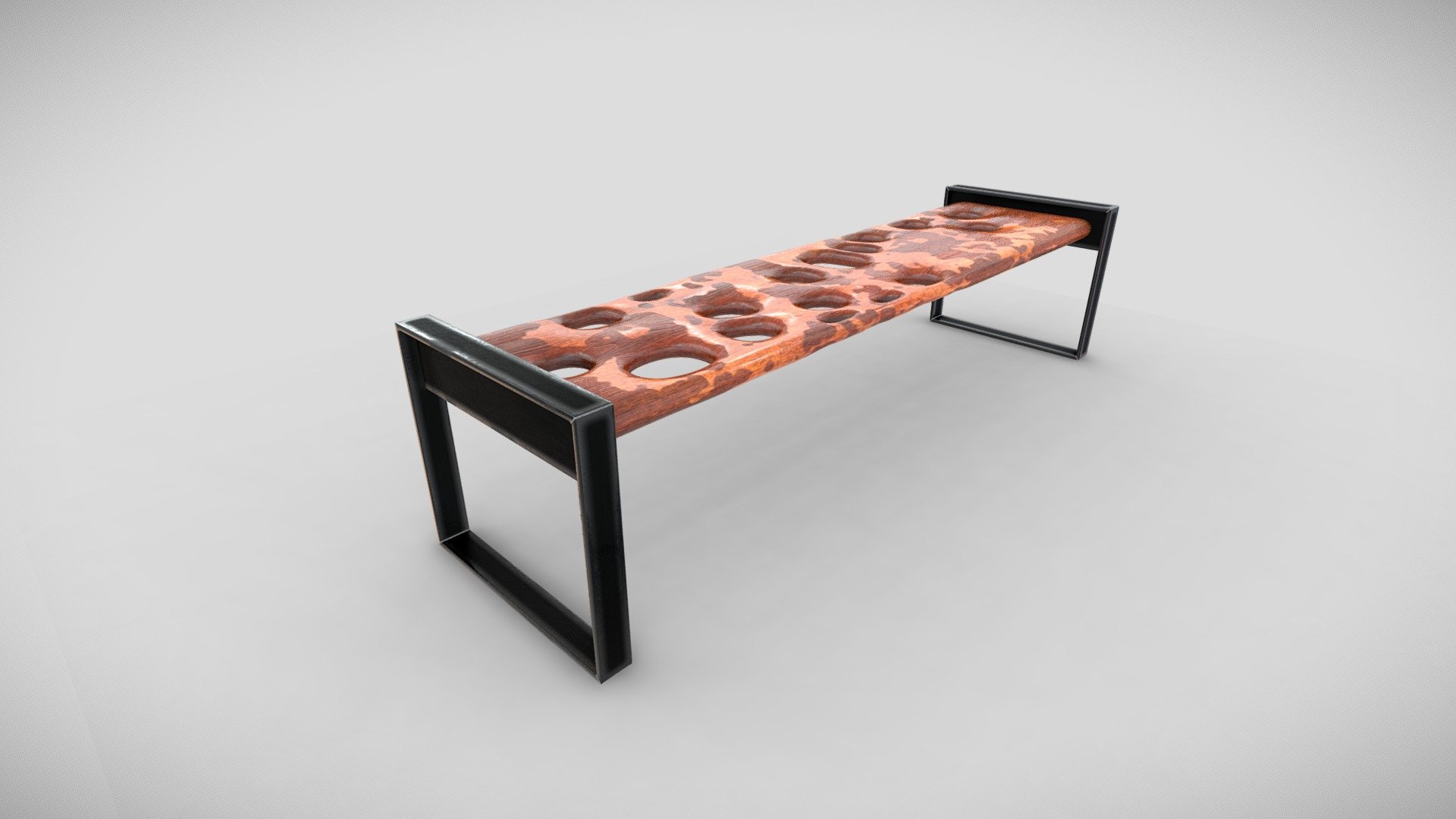 Designer Bench - Download Free 3D model by VRA (@architect47) [a3b1403 ...