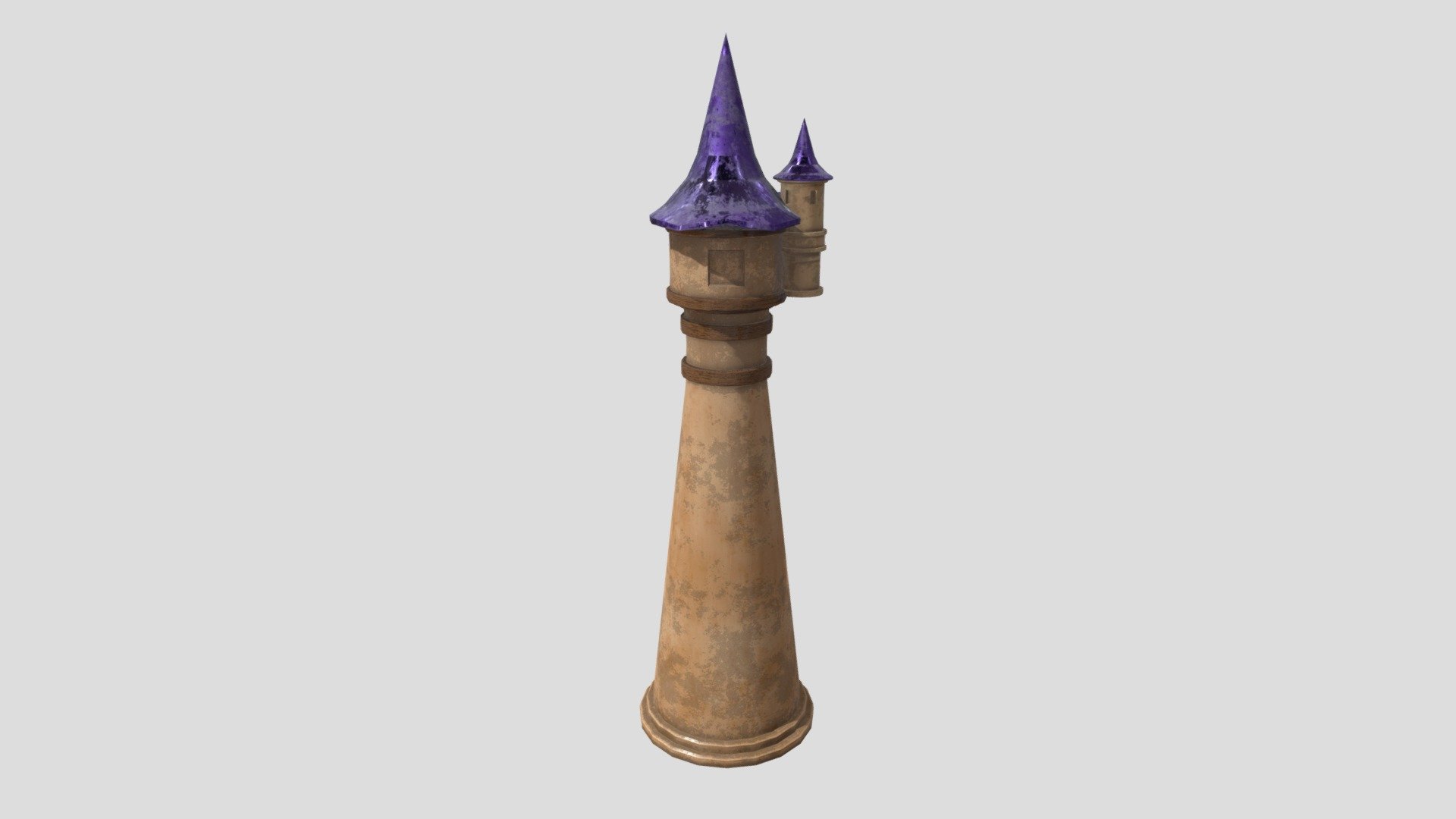 Tangled Tower_LP_B1106235 - Download Free 3D model by HollieSteel ...