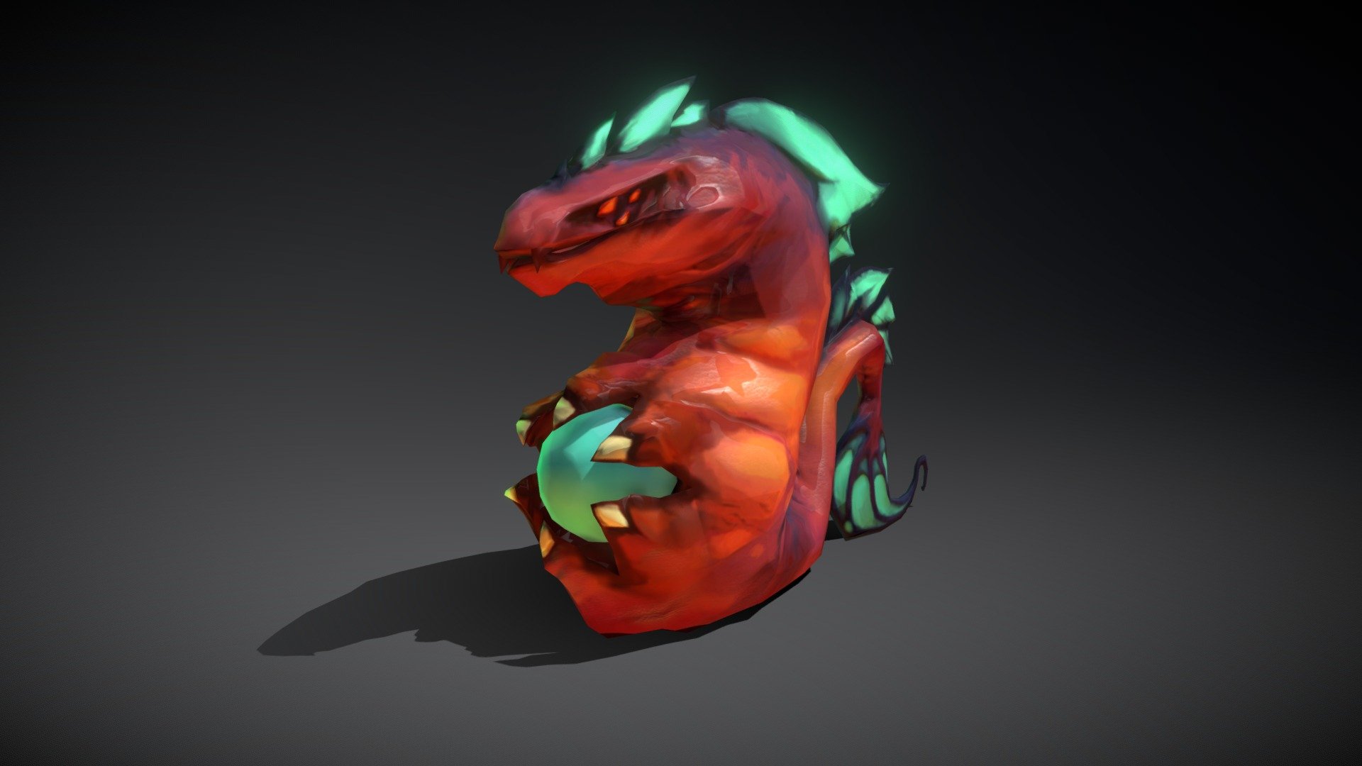 Naga Idle - 3D model by Mike Chan (@rikuchan) [a3b1f41] - Sketchfab