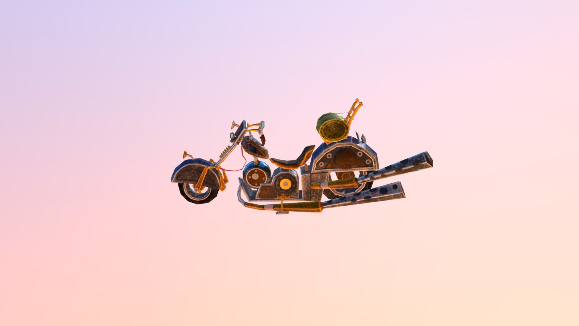 World_of_Warcraft_Alliance_Motorcycle - 3D model by Kimoon [a3b3881 ...
