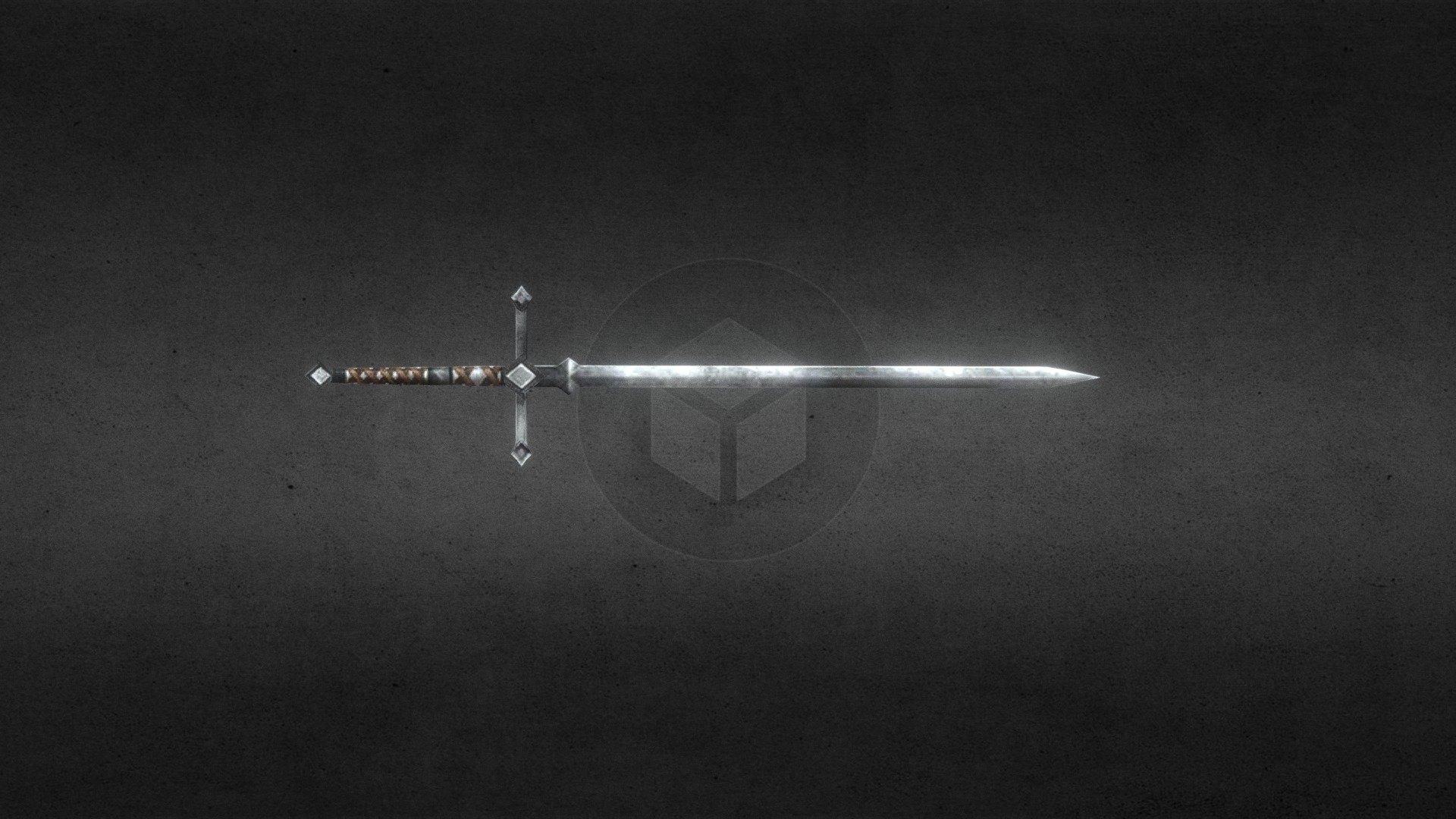 Standard Longsword - Download Free 3D model by Shadow Models 3D ...