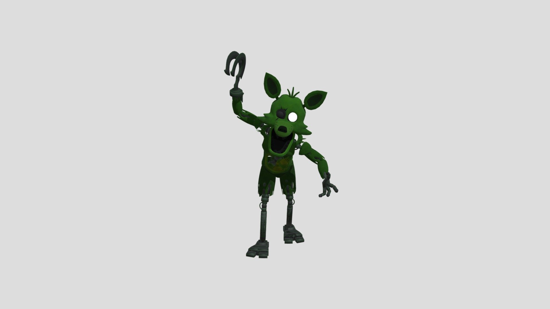 Radioactive Foxy - Download Free 3D model by ganosisfoxy [a3b4005 ...