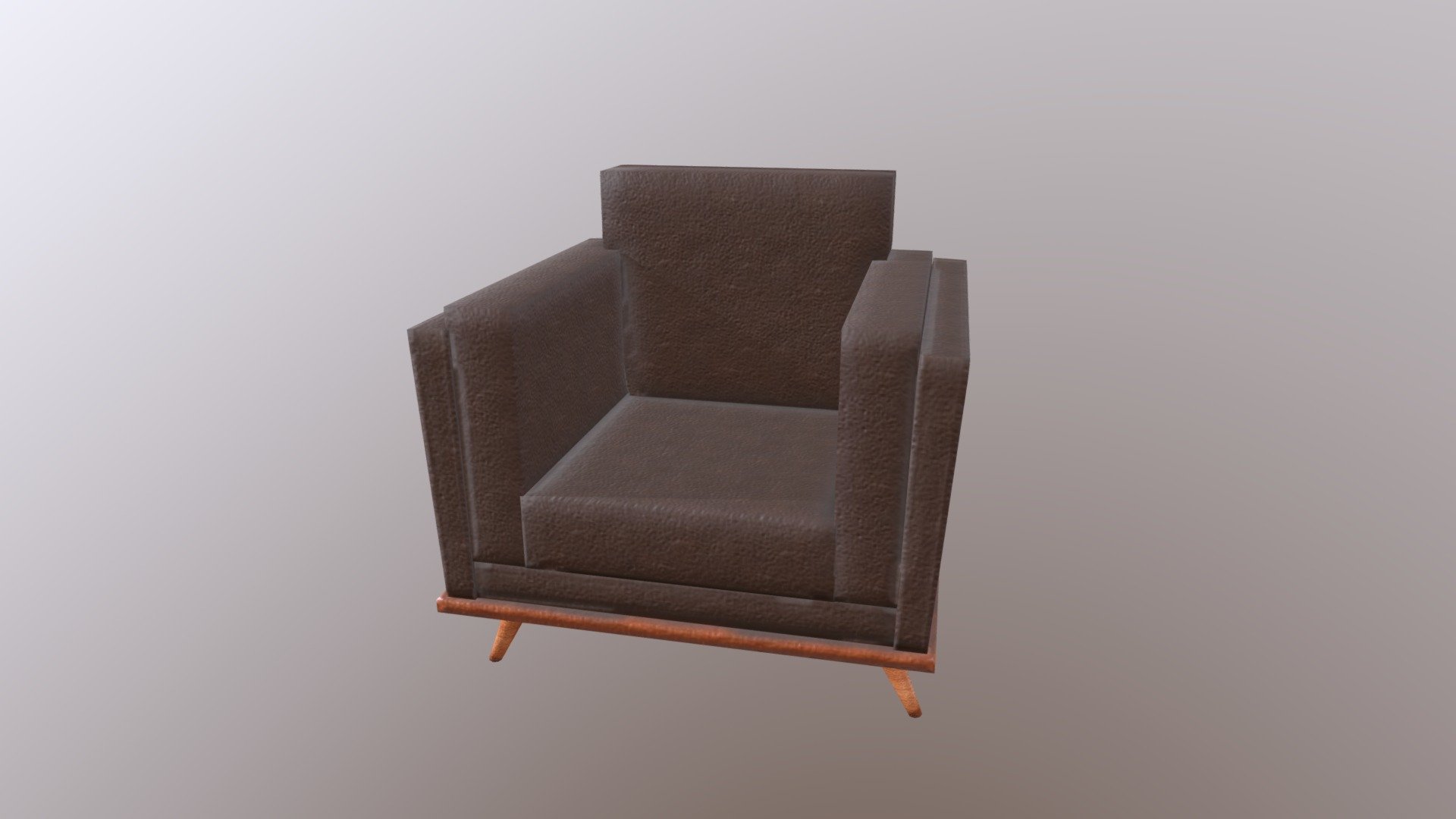 Leather Chair - 3D model by alewis [a3b4b79] - Sketchfab
