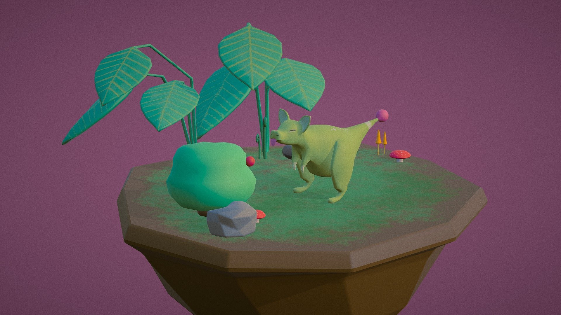 monster garden - 3D model by peepo (@nasapeepo) [a3b7c9a] - Sketchfab