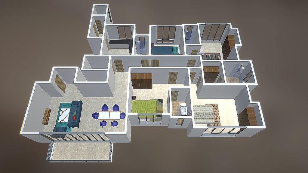 4BHK_Hiranandani_Rodas_enclave - 3D model by justabouthomes.com ...