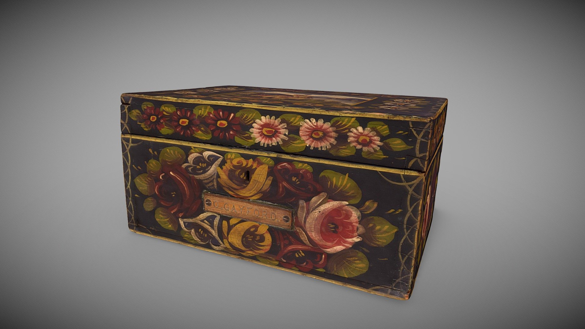 Ditty Box: Oswald Gayford - 3D model by Canal & River Trust ...
