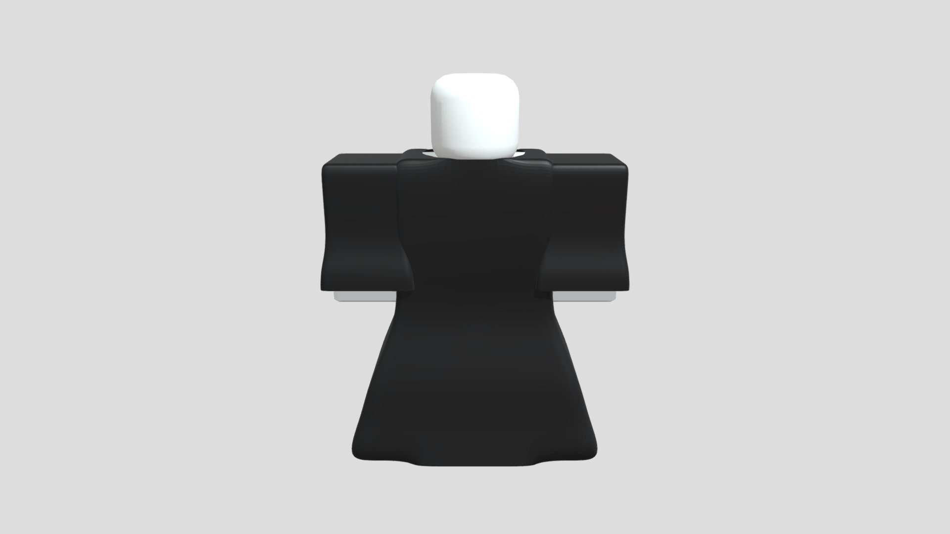 Black Normal 3D Clothes (Kimono) - 3D model by Kudo (@Kudo_Heartnet ...