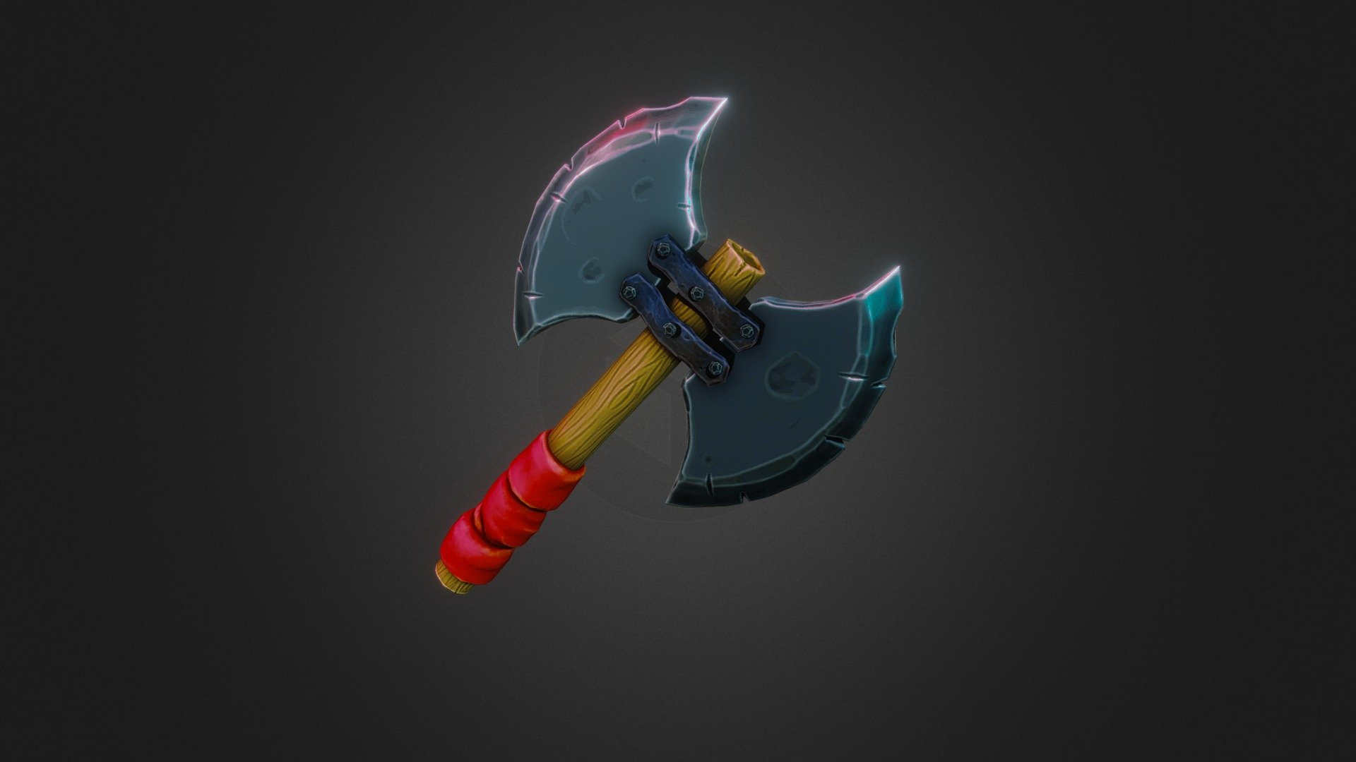 Stylised Axe - 3D model by FreddyAbson [a3be2a1] - Sketchfab