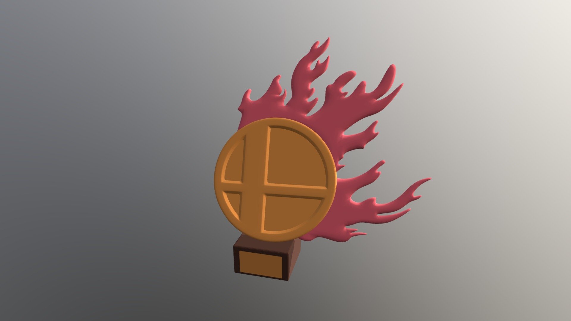 Smash Trophy 02 - 3D model by scribbletoad [a3bf252] - Sketchfab