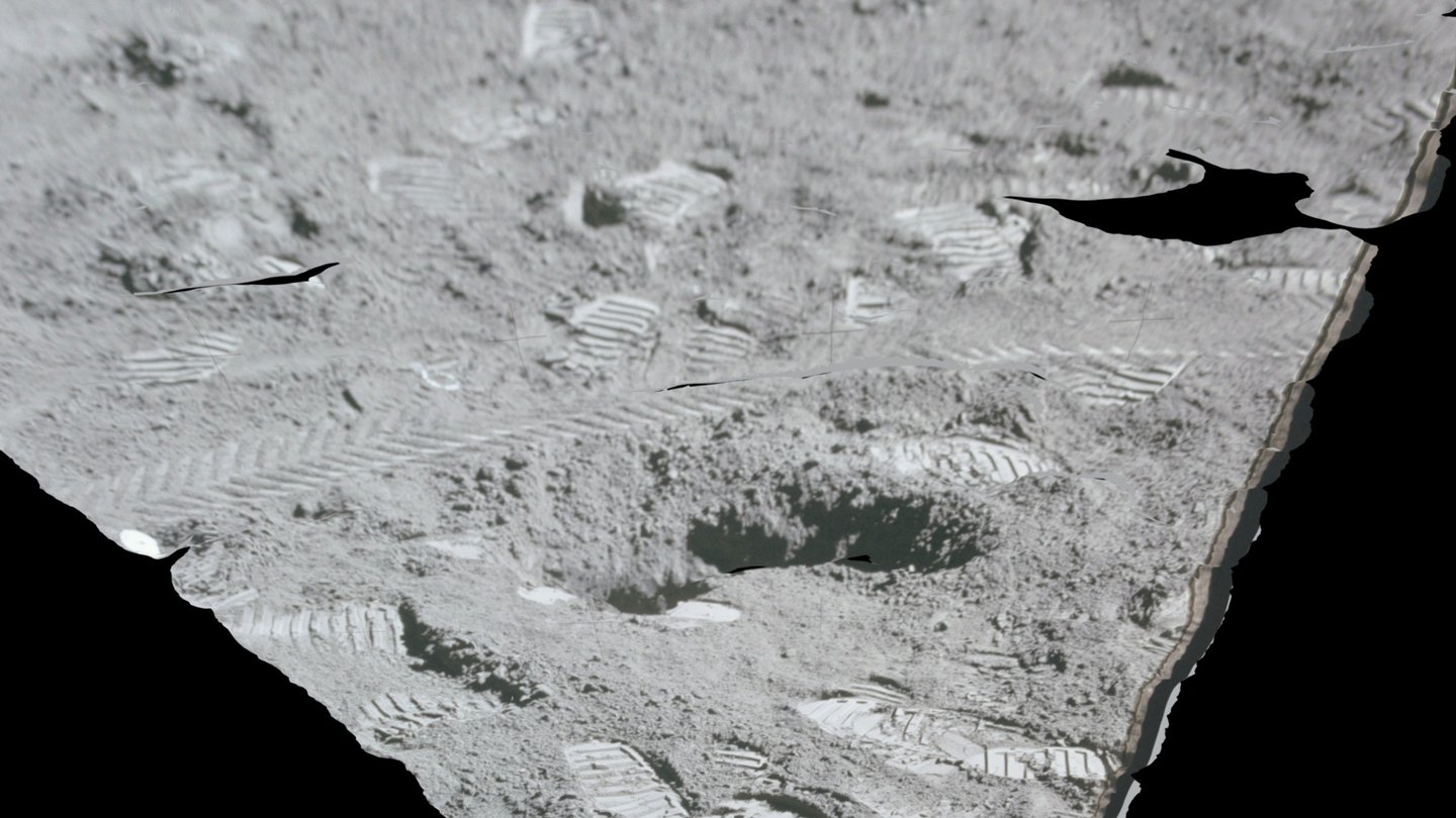 Apollo 15 footprints and trench - 3D model by achaikin [a3c0229 ...