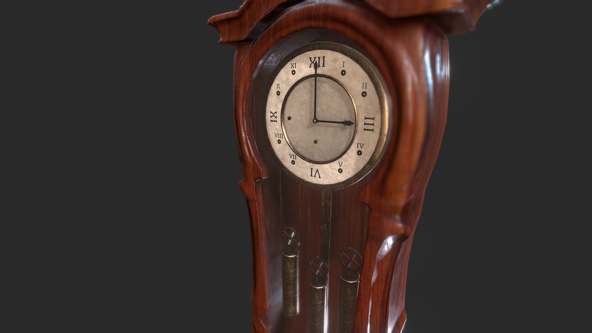 Clock - 3D model by the7isbest [a3c2936] - Sketchfab