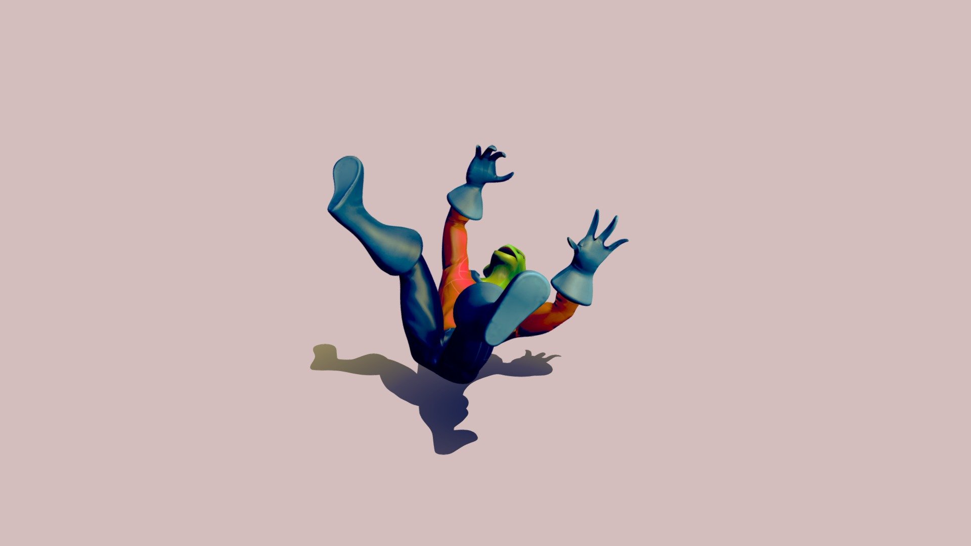 Alien_test_Character posed - 3D model by beccaj4m [a3c2941] - Sketchfab