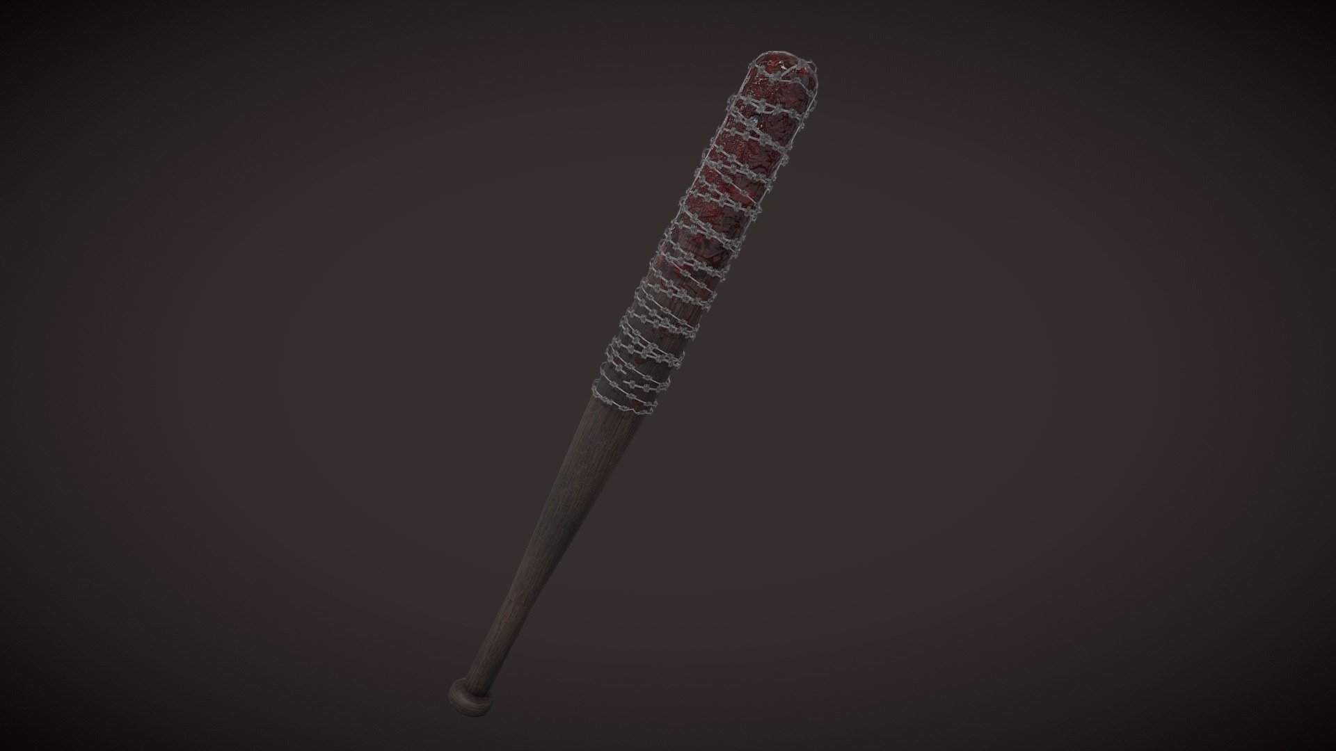 (FREE) Lucille - The Walking Dead - Download Free 3D model by emilepare ...