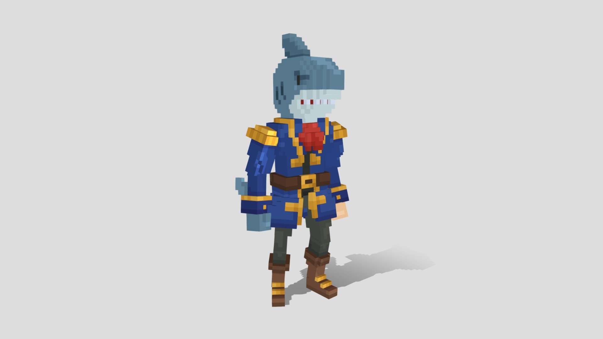 Mutant 1 Voxel Character - 3D Fantasy Creature - 3D model by MrMGames ...