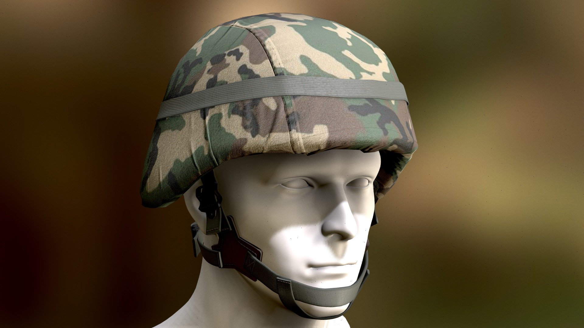 Military Combat Helmet PASGT - 3D model by Marko1937 [a3c5237] - Sketchfab