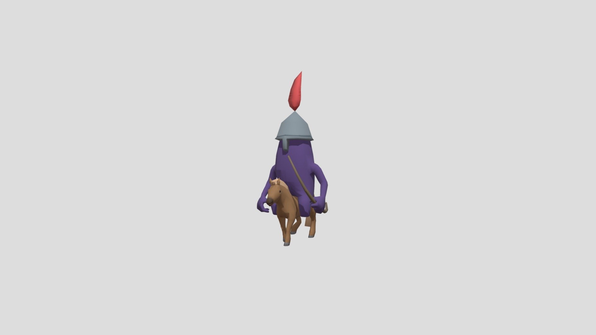 3D Character Bow Ride for Unity - 3D model by Sigmoid Button Assets ...