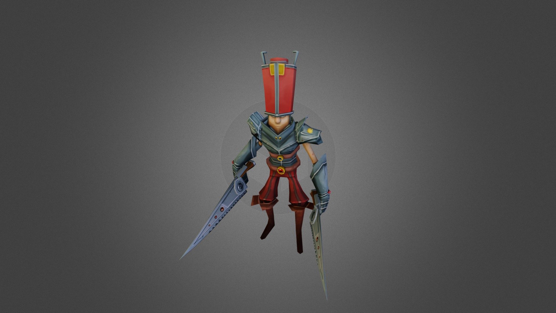 Cartoony Character - 3D model by vertigocrayon [a3c66c2] - Sketchfab