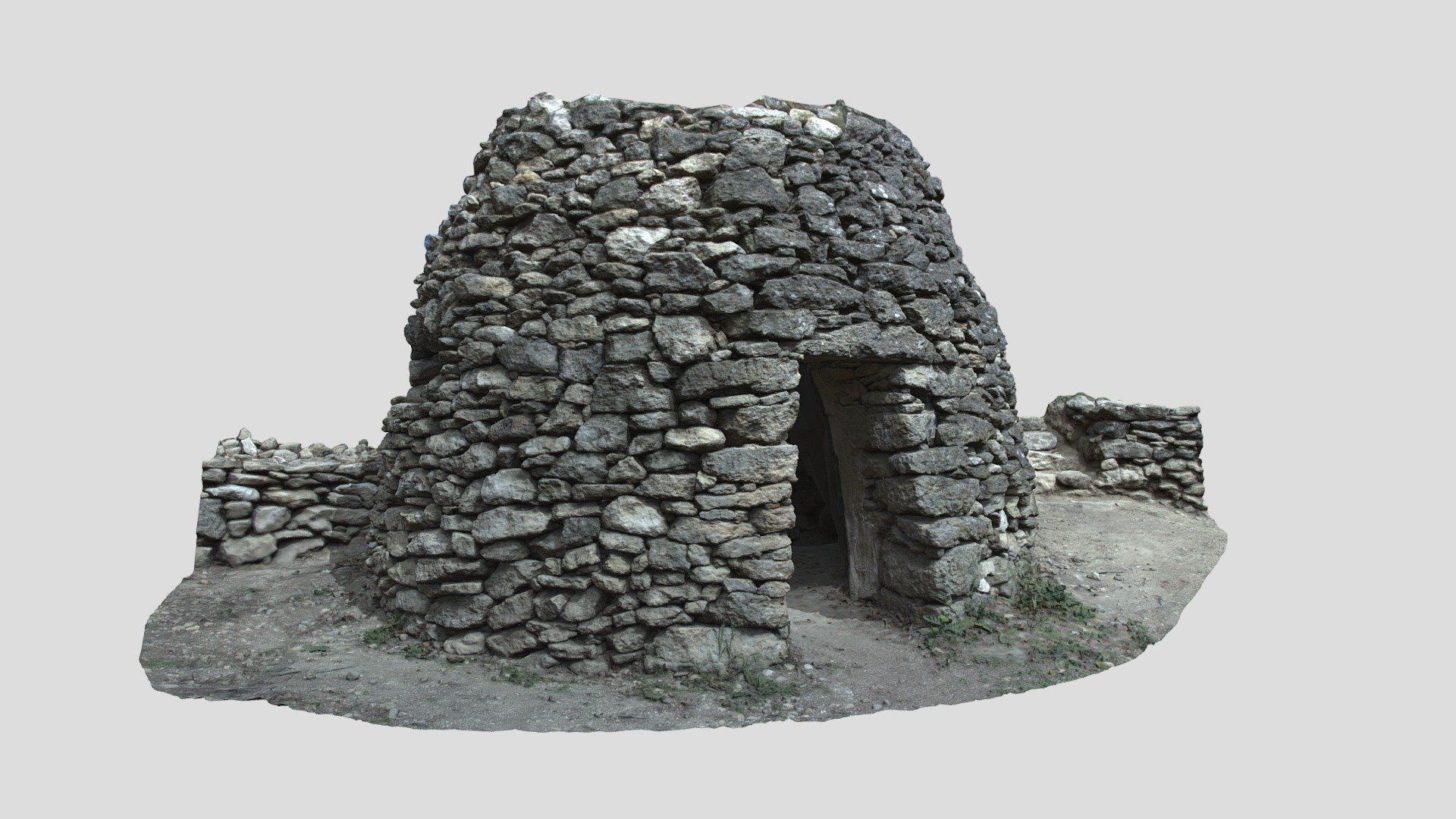 Stone Hut Scan 4k : French countryside Photoscan - Download Free 3D ...