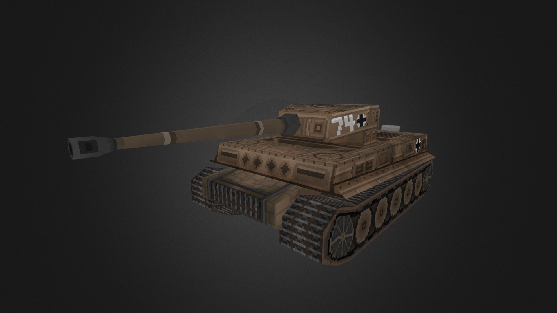 Tiger I - 3D model by james.d.bryce [a3c8aca] - Sketchfab