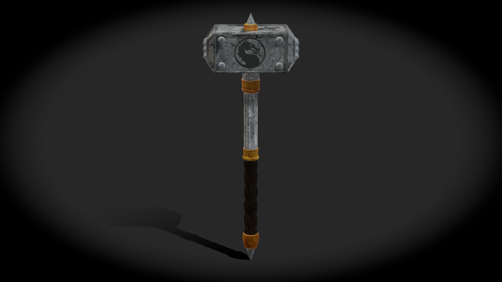Shao Kahn's Wrath Hammer - 3D model by Joey Loftis (@JoeyLoftis ...