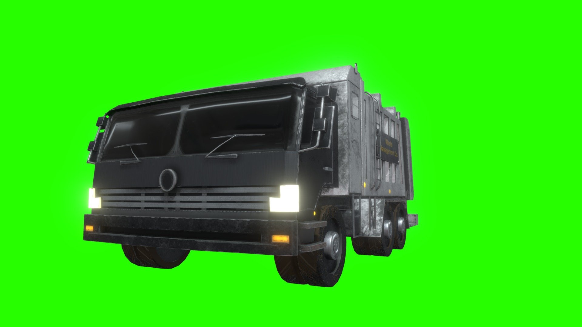 Secret Weapons Garbage Truck - Download Free 3D model by t.flores ...