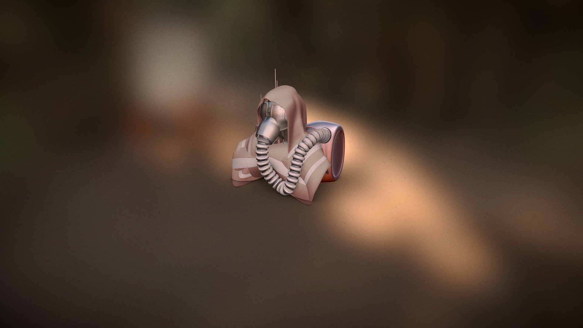 smoke mask - Download Free 3D model by krkalyanreddy [a3cb1f5] - Sketchfab