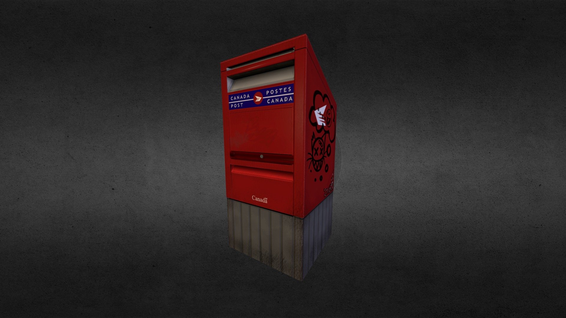 Canada Post Mailbox - 3D model by Miranda Marchant (@miranda) [a3cb661 ...