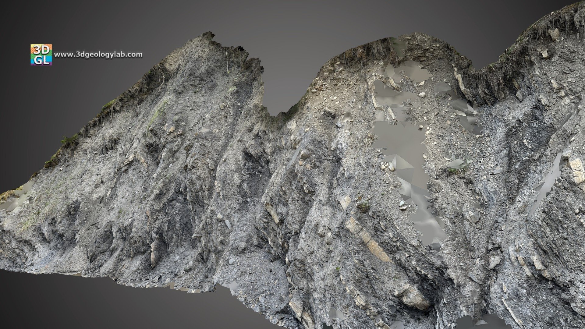 Outcrop (CoAn-2) - 3D model by 3D Geology Laboratory (@3DGeologyLab ...