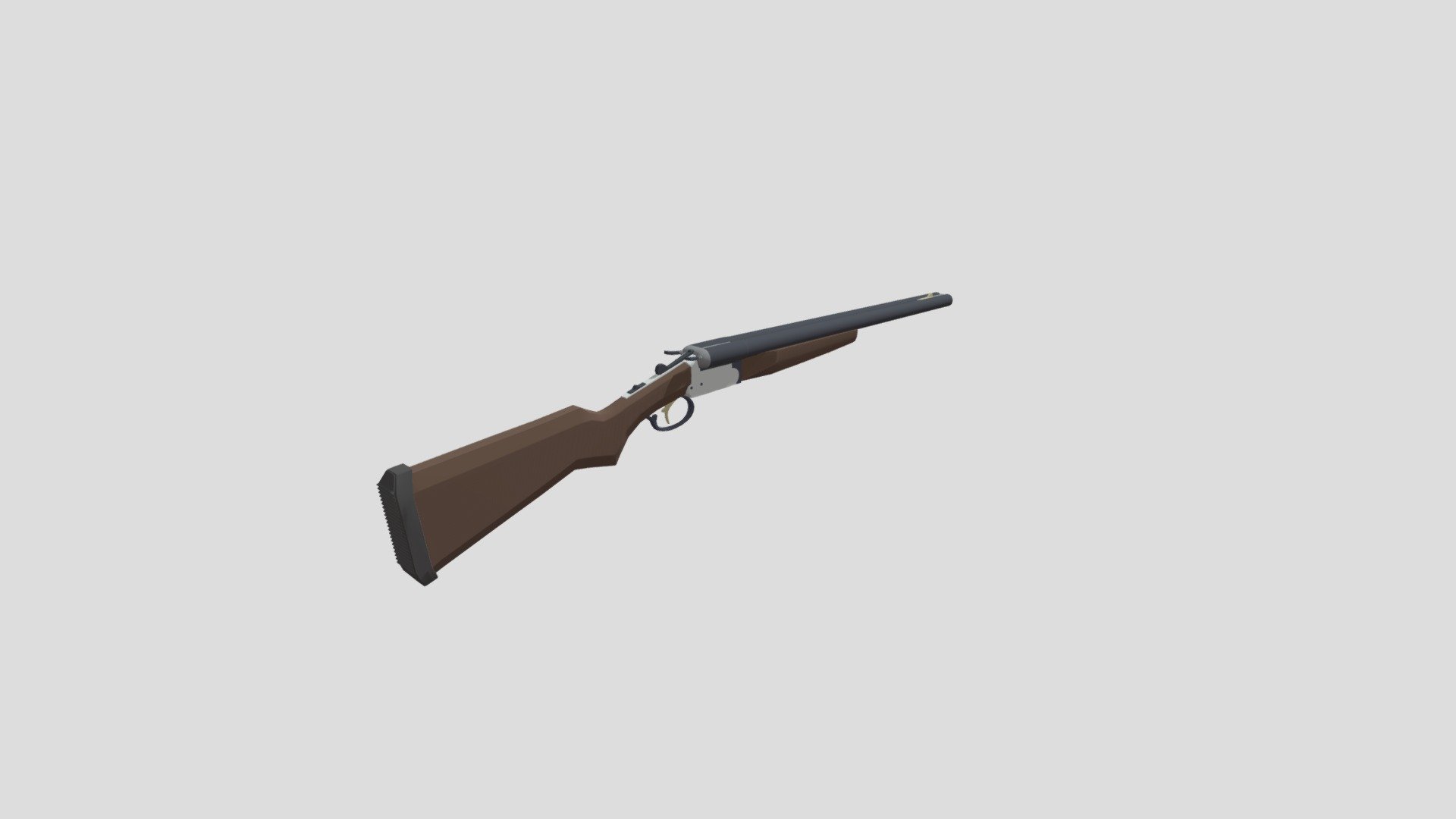 double_barrel_shotgun_detalization - 3D model by NeXuZZ [a3cc393 ...